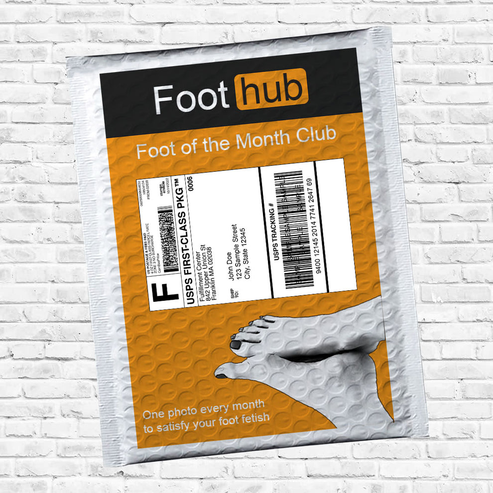 Foot Hub - Foot of the Month Club Mail Prank – petespranks